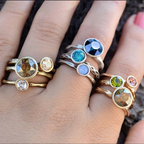 ZokyDoky | Jewelry | Set Of 3 Stackable Rings Pick Your Favorite Set ...